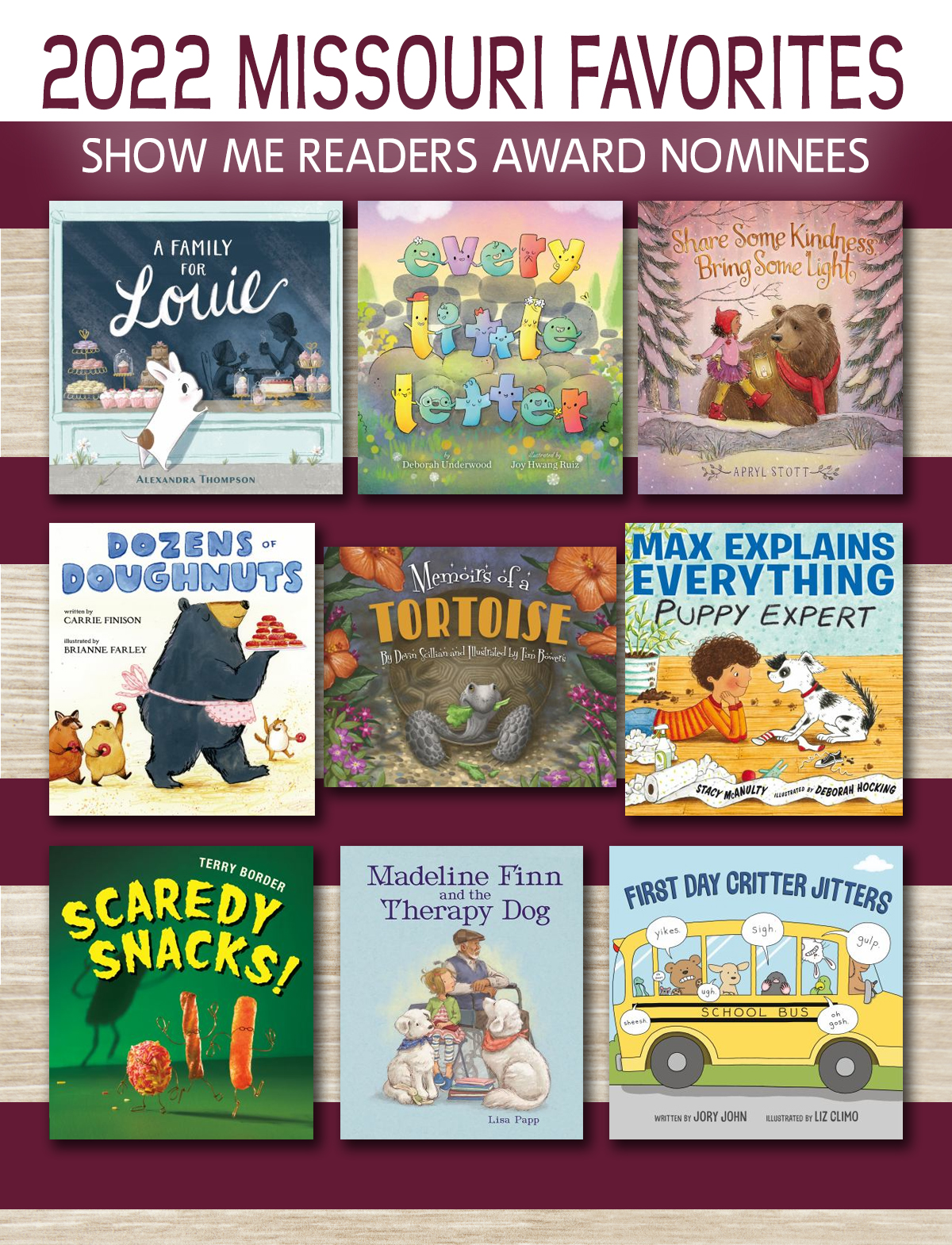 Missouri Readers Award Nominees – MARSHALL PUBLIC LIBRARY
