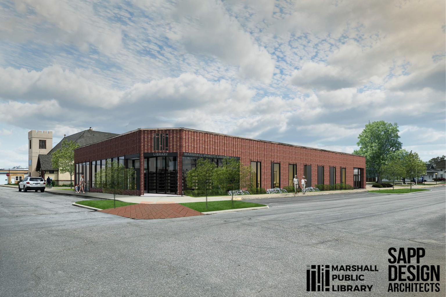New Building Plans – MARSHALL PUBLIC LIBRARY
